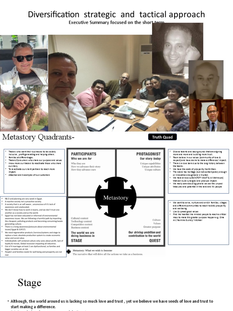 Diversification Meta Story Nov 30-1 | PDF | Business Economics | Economies