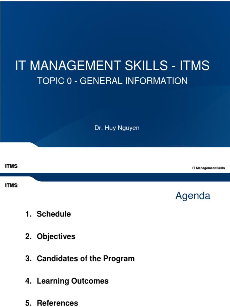ITMS-T0 - General Information | PDF | Information | Computer Security