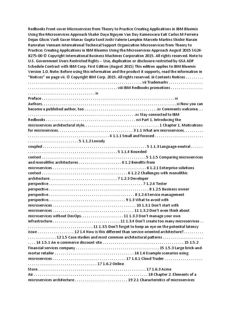 Microservices | PDF | Cloud Computing | Application Software