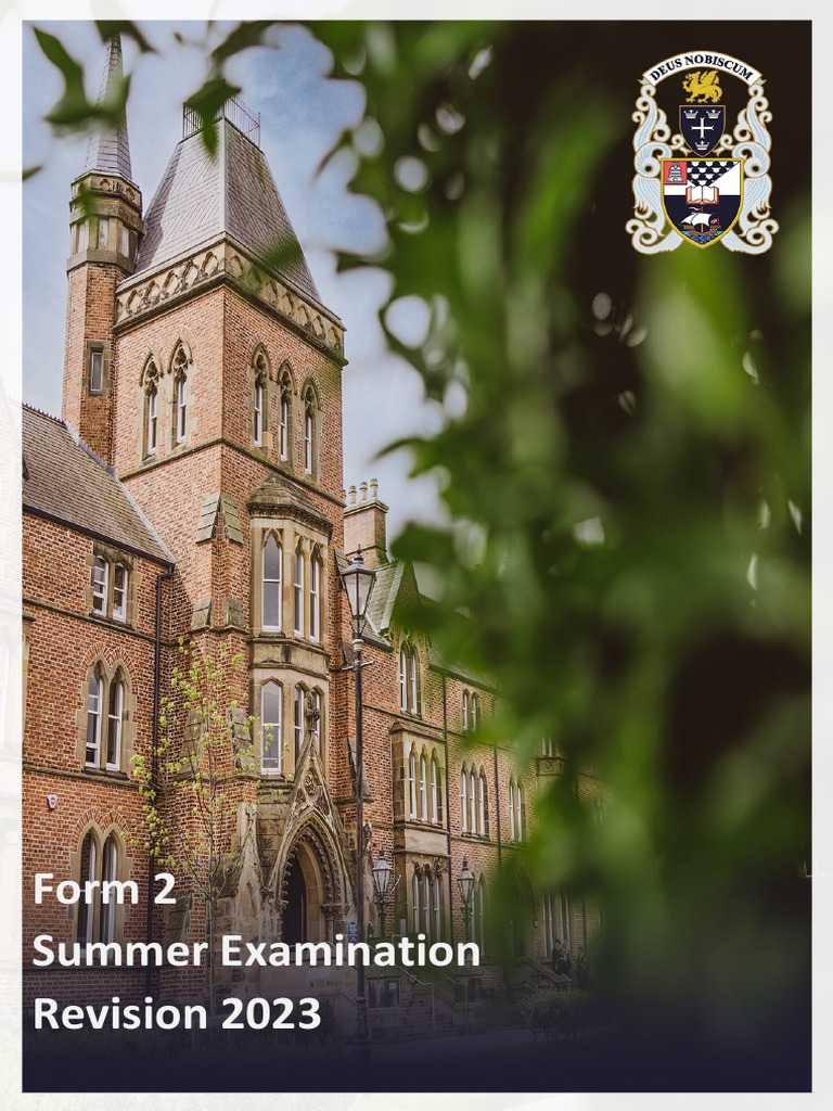 Form 2 Summer Examination Revision 2023 | PDF | Grammatical Gender ...