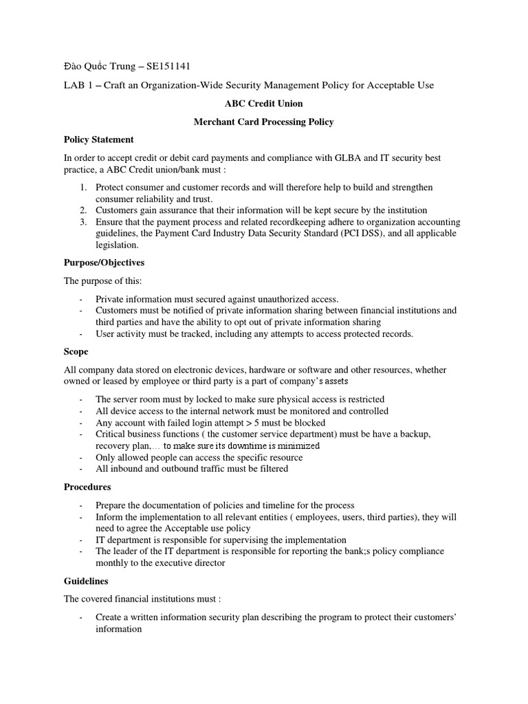 LAB1 | PDF | Computer Security | Security