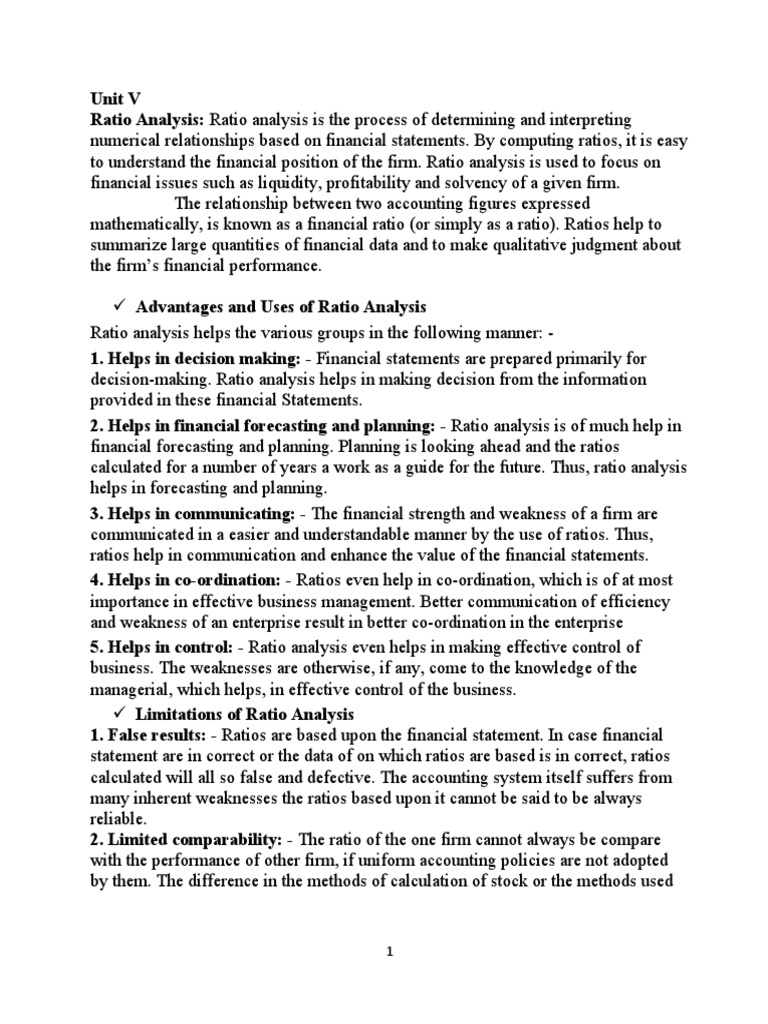 Befa Unit - V | Download Free PDF | Equity (Finance) | Investing Befa Unit - V | Download Free PDF | Equity (Finance) | Investing