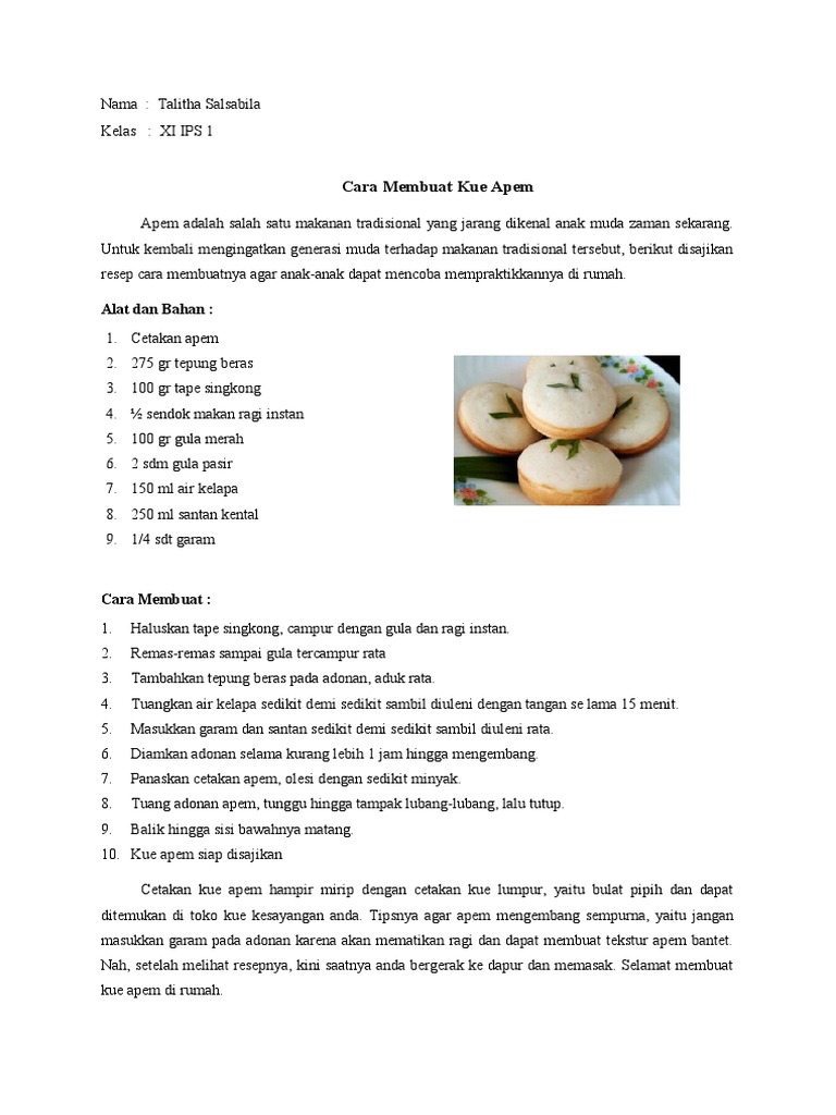 Kue Apem | PDF | Pengembangan Diri | Kesehatan Holistik