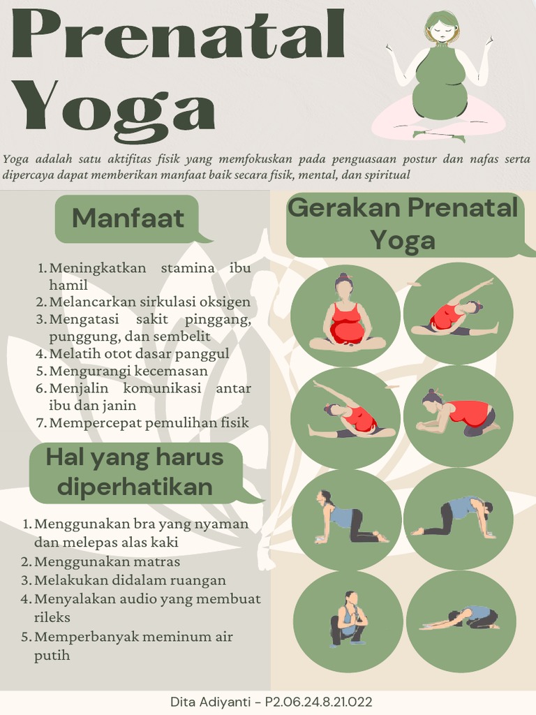 Manfaat dan Tips Prenatal Yoga | PDF