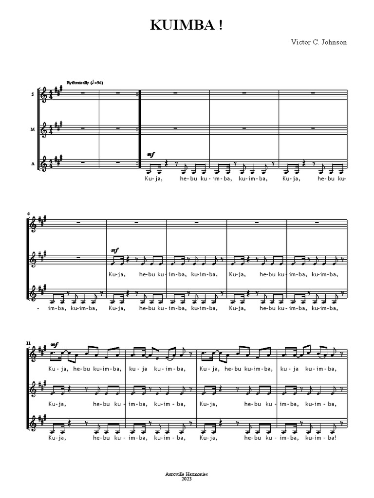 Kuimba | PDF