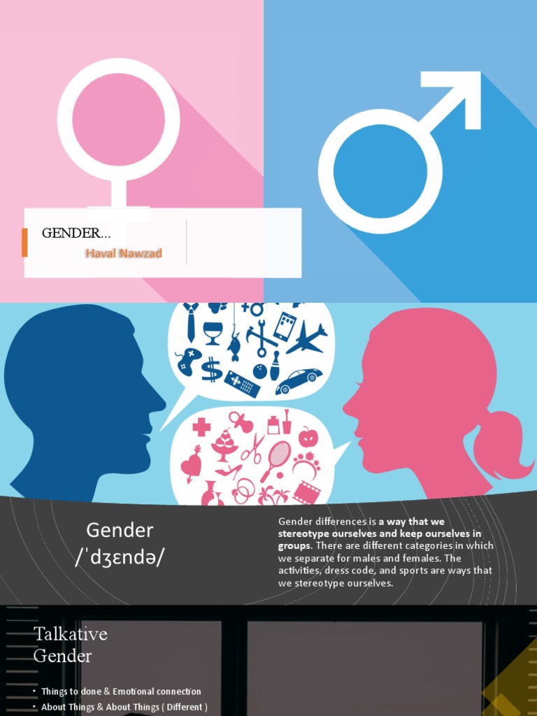 Gender Differences Pdf