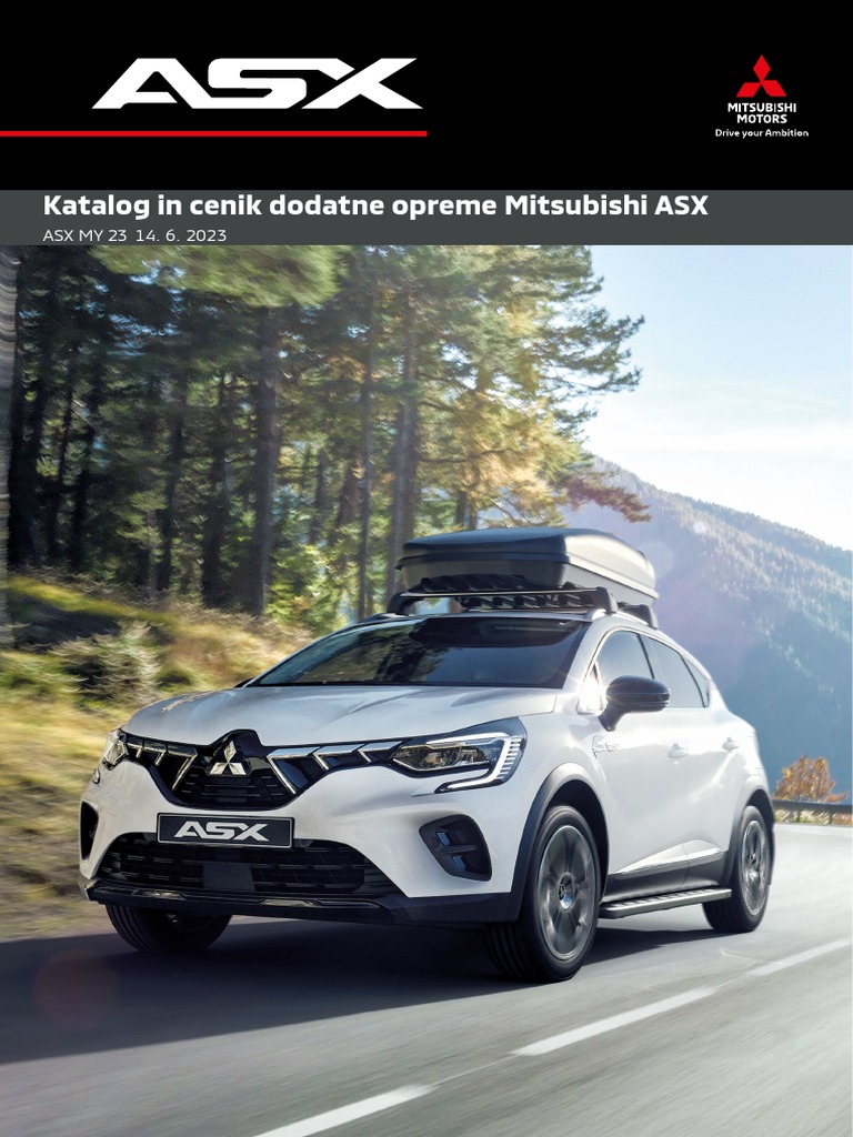 Katalog in Cenik Dodatna Oprema ASX MY23 0623 Web | PDF