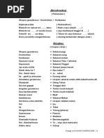 Contoh Soal JLPT n5 5 | PDF