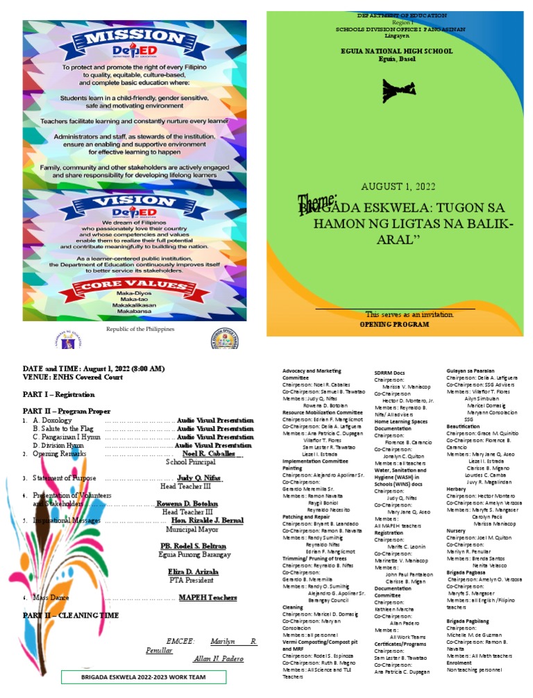 INVITATION | PDF | Sanitation