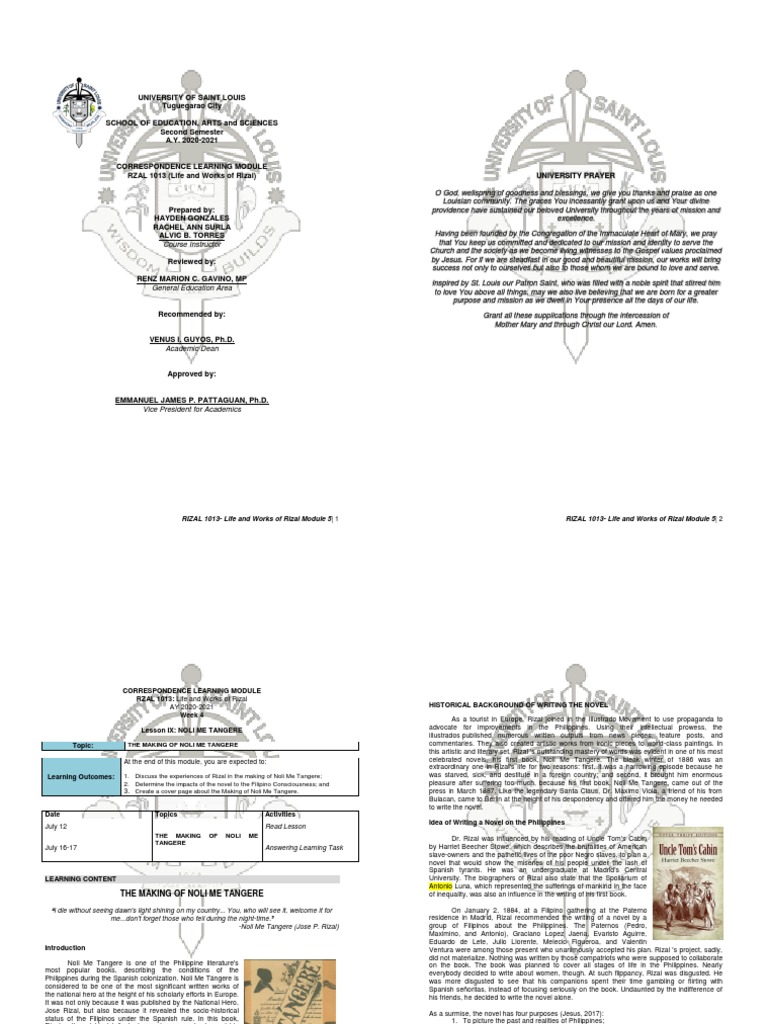 RZAL-1013-Module-4 Final | PDF | Philippines