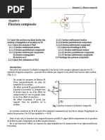 Chapitre 4 Flexion Composé | PDF | Flexion (matériau) | Résistance des matériaux