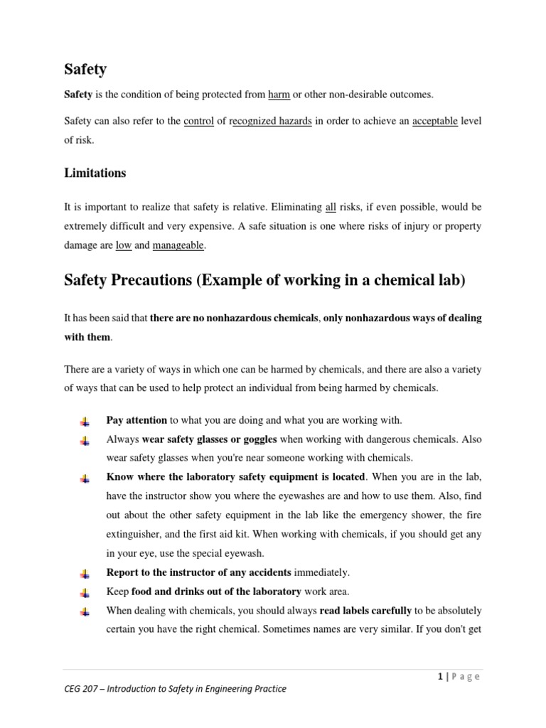 L4 - Safety and Safety Precautions | PDF | Emergency | Emergency Evacuation