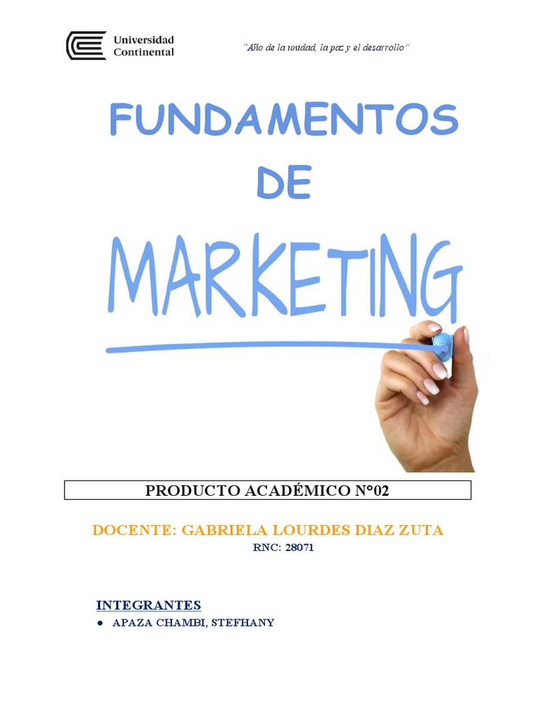 Pa 2 Fundamentos de Marketing | PDF | Los consumidores | Comportamiento