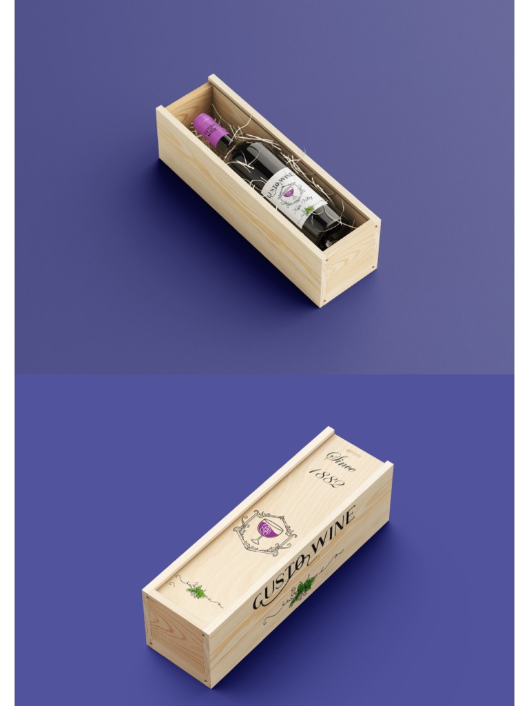 Gusto Wine Brand Identity and Package Design | PDF