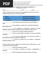 Mga Bahagi NG Paaralan | PDF