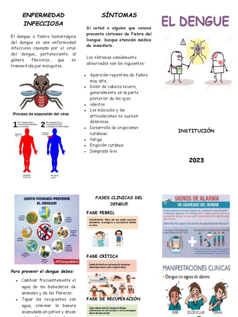 Folleto Sobre El Dengue | PDF Folleto Sobre El Dengue | PDF