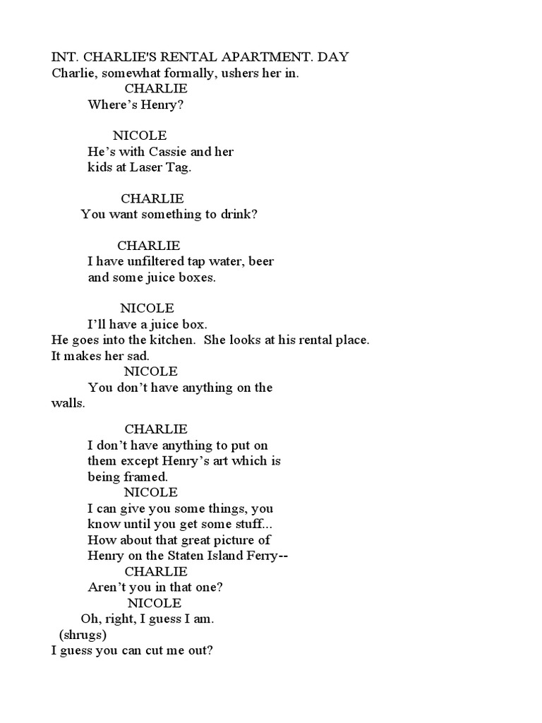 Happy Couples Script | PDF