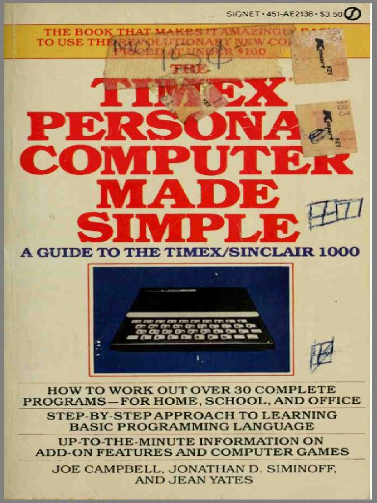 The Timex Personal Computer Made Simple | PDF