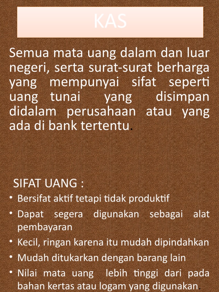 Kas 1665040647 | PDF | Pengelolaan Keuangan & Uang