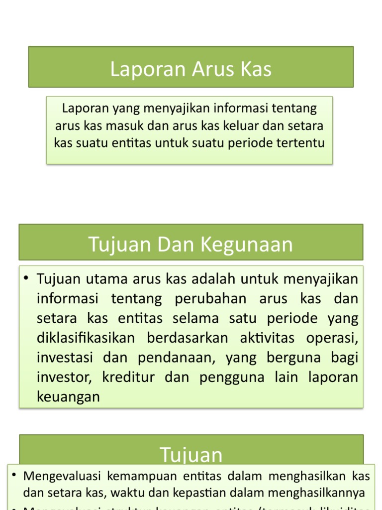 Laporan Arus Kas - 1663775955 | PDF