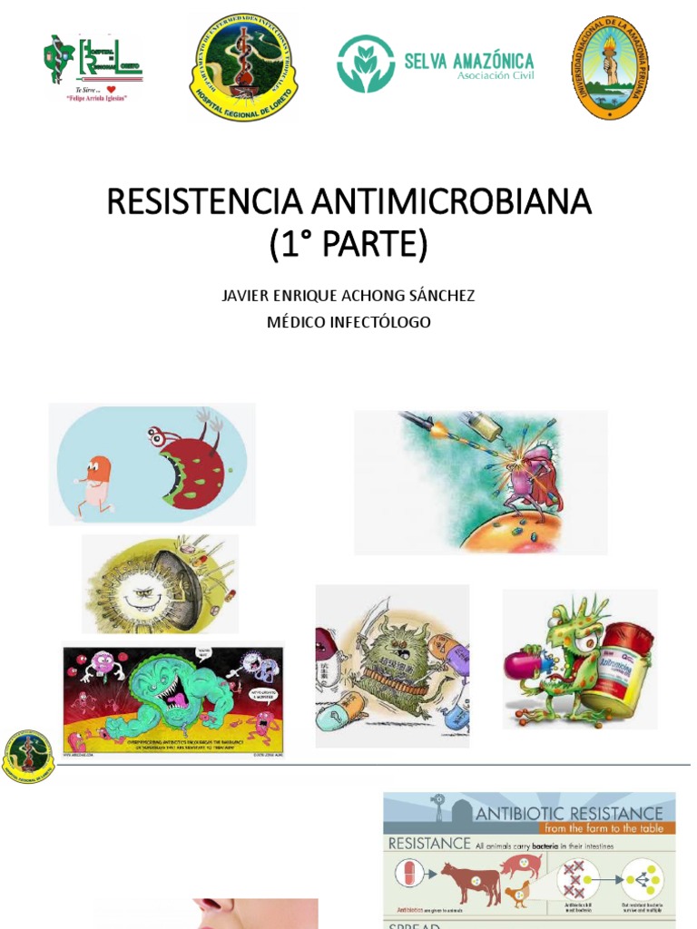 Resistencia Antimicrobiana | PDF | Beta lactamasa | Las bacterias