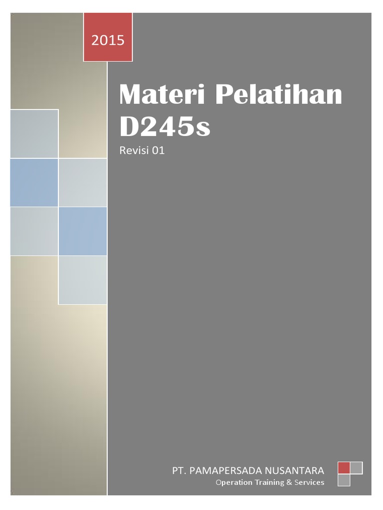 Materi Pelatihan D245s Rev I | PDF | Bisnis | Komputer