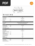 Inductive Sensor IE5338 Specifications | PDF | Bipolar Junction ...
