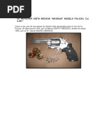Partes de Un Revolver | PDF | Revólver | Cartucho (armas de fuego)