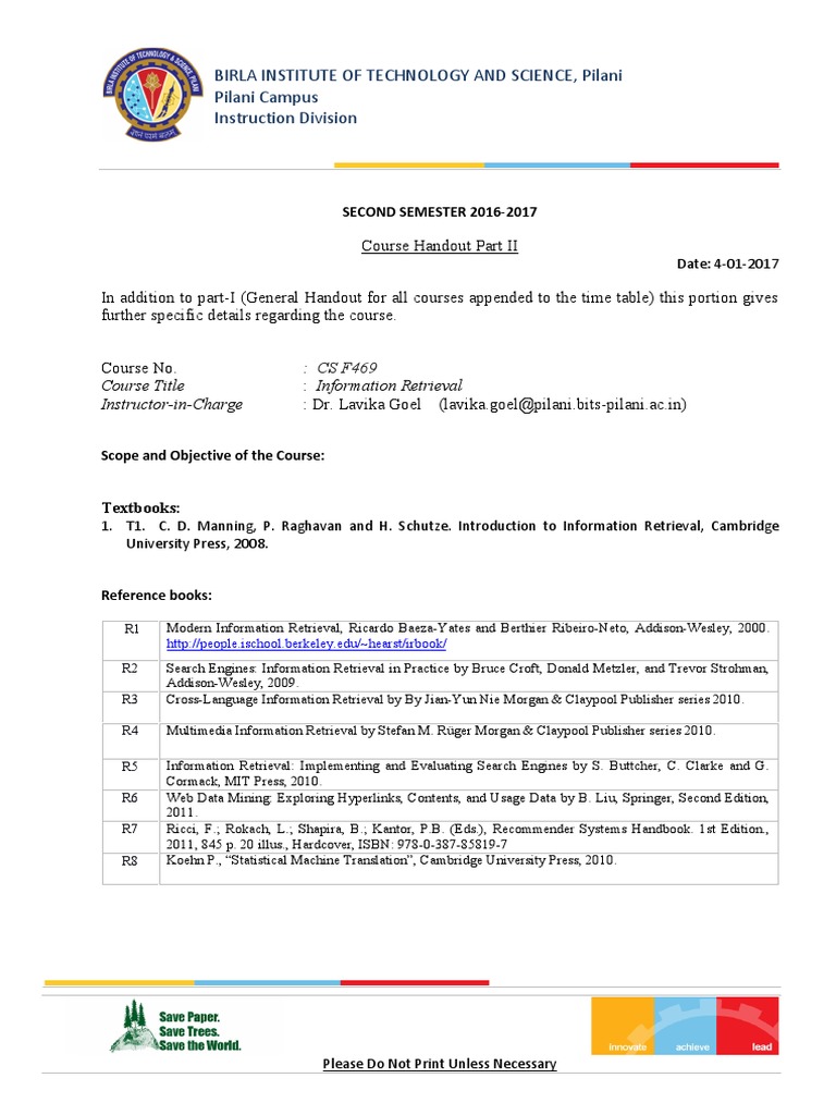 IR New | PDF | Cluster Analysis | Information Retrieval