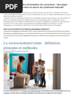Constructivisme Et Socioconstructivisme 1 | PDF | Constructivisme (Philosophie de l'Éducation ...