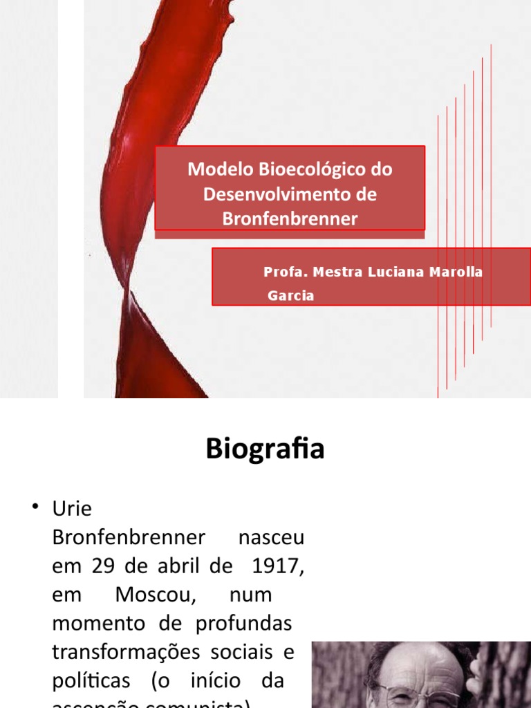 Aula 3 Desenvolvimento Brofenbrenner | PDF | Sociologia | Família