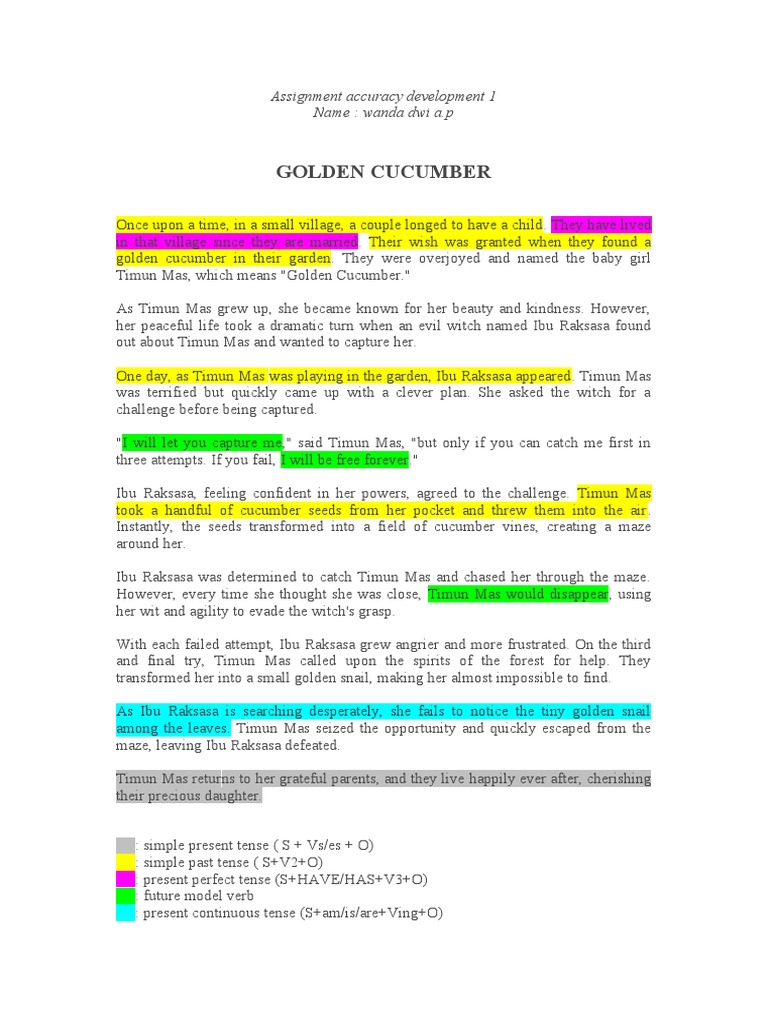 GOLDEN CUCUMBER | PDF