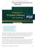 English Speech The Lifestory of Prophet Muhammad | PDF | God In Islam ...
