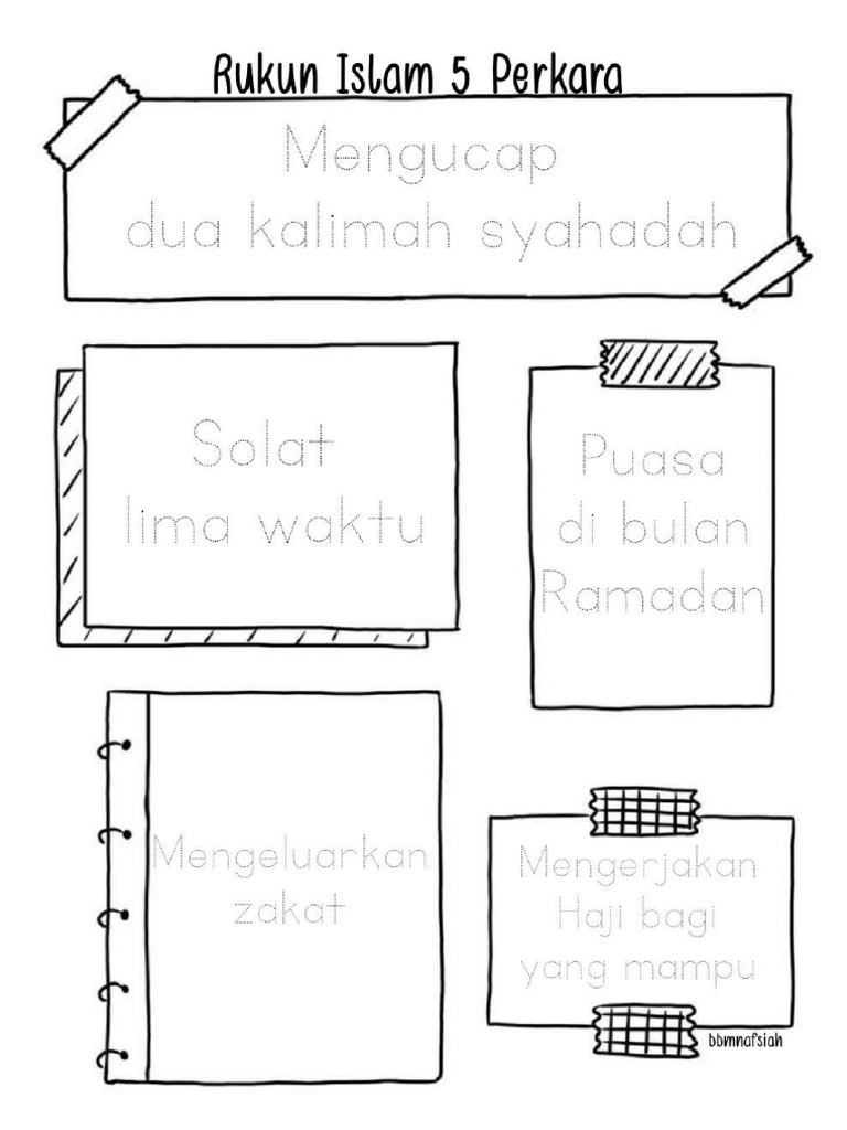 RUKUN ISLAM dan IMAN | PDF