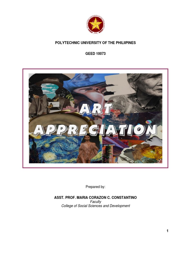 Art Appreciation Module | PDF | Byzantine Empire | Humanities