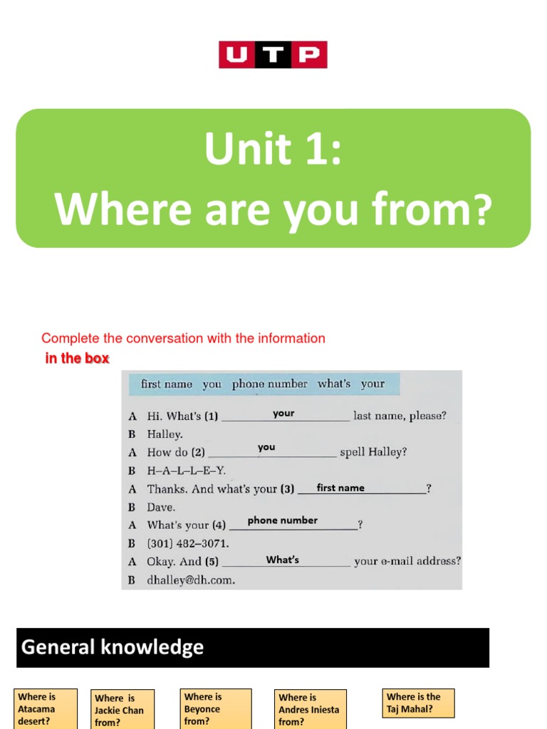 Countries and Verb To Be | PDF | Linguistics | Syntax
