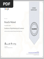 Coursera Certificate Example | PDF