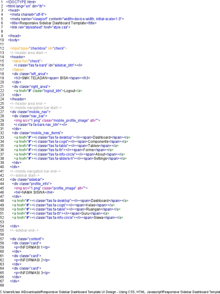 Code Design Dashboard | PDF | Computing | Cyberspace