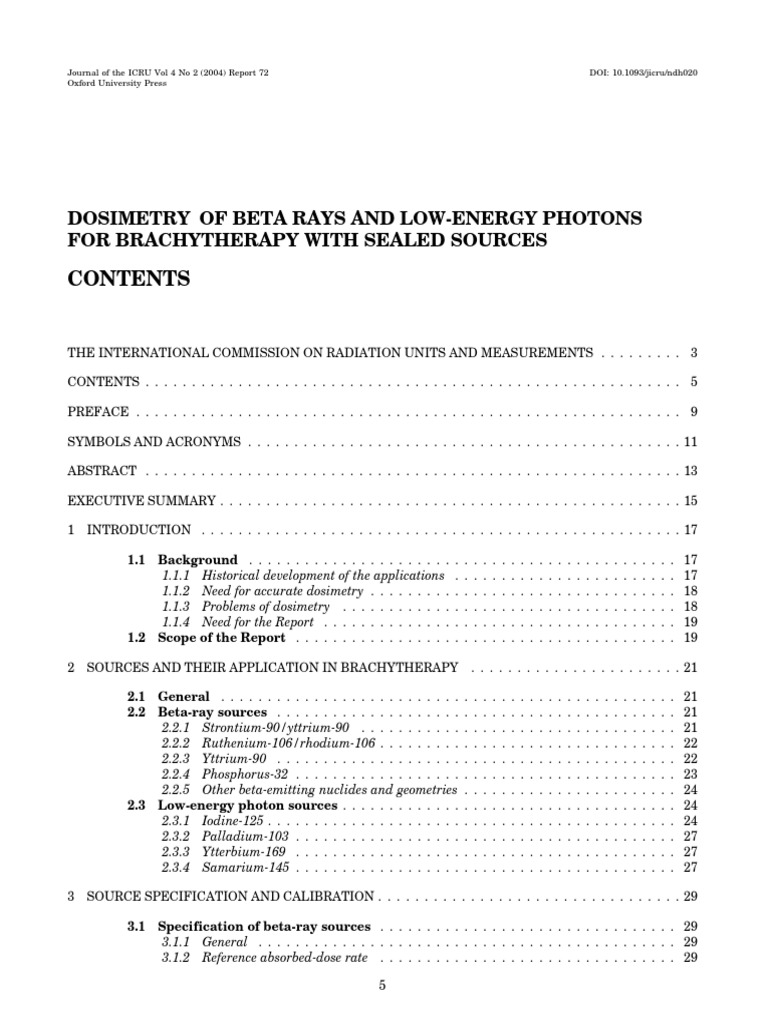 Dosimetry-Of-Beta-Rays-And-Lowenergy-Photons-For-Brachytherapy-W-2004 ...