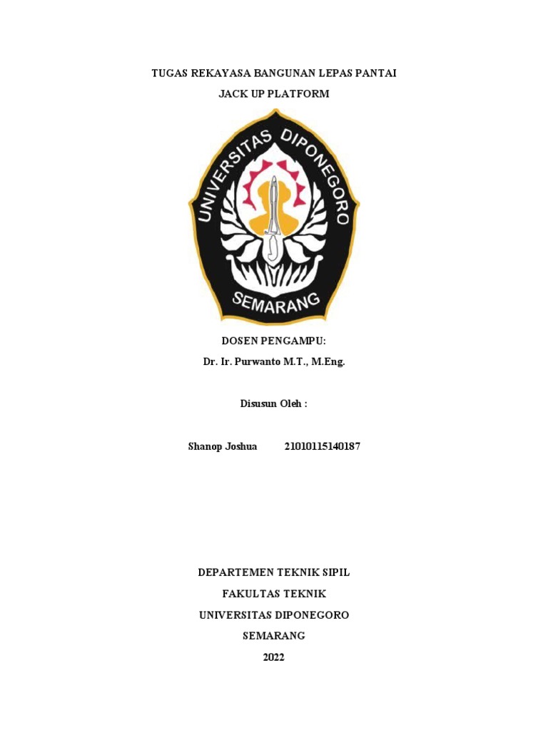 Analisis Jack-Up Platform Offshore | PDF