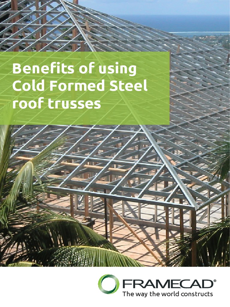 Mini Ebook-Benefit of Using CFS Roof Trusses | PDF | Truss | Roof