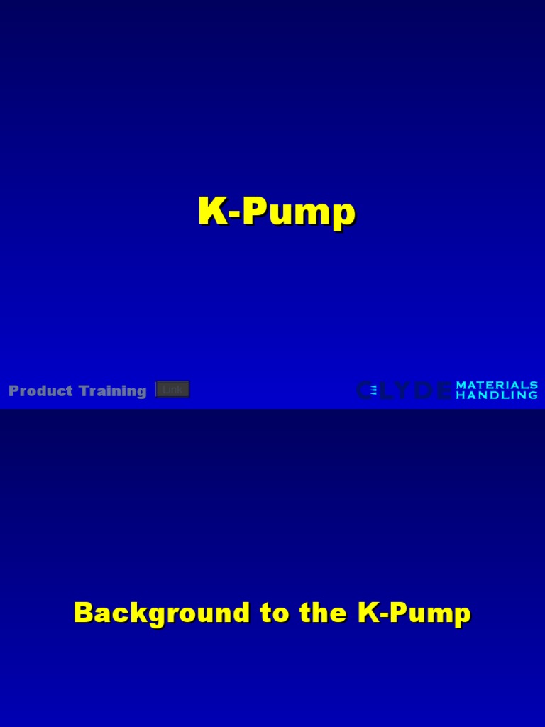 06 K-Pumps | Download Free PDF | Pump | Filtration
