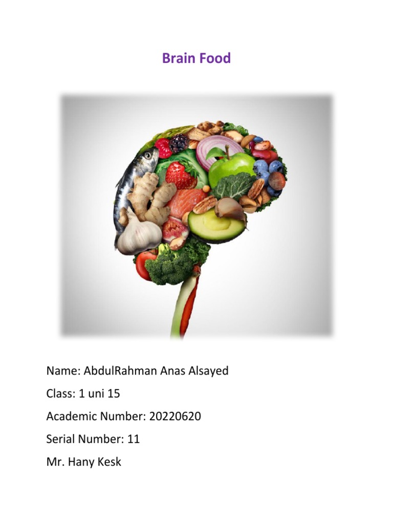 Brain Food Pdf