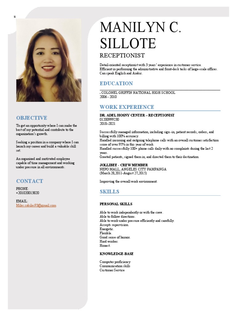 Manilyn C | PDF | Communication | Business