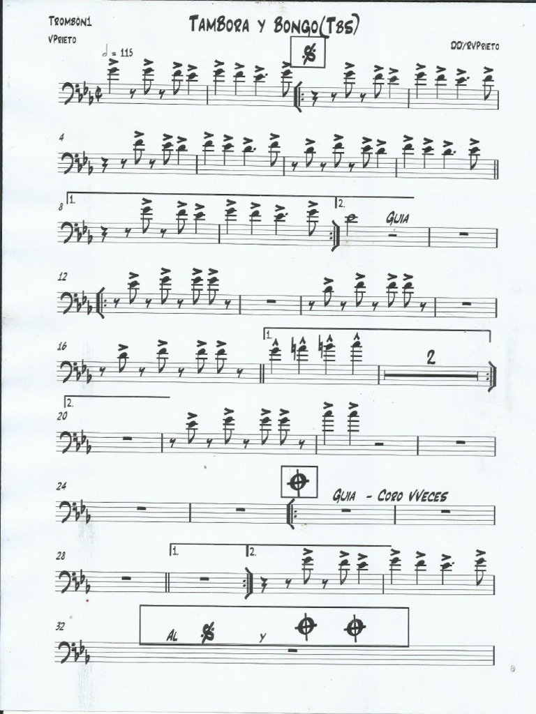 Tambora Y Bongo. Bone 1 | PDF