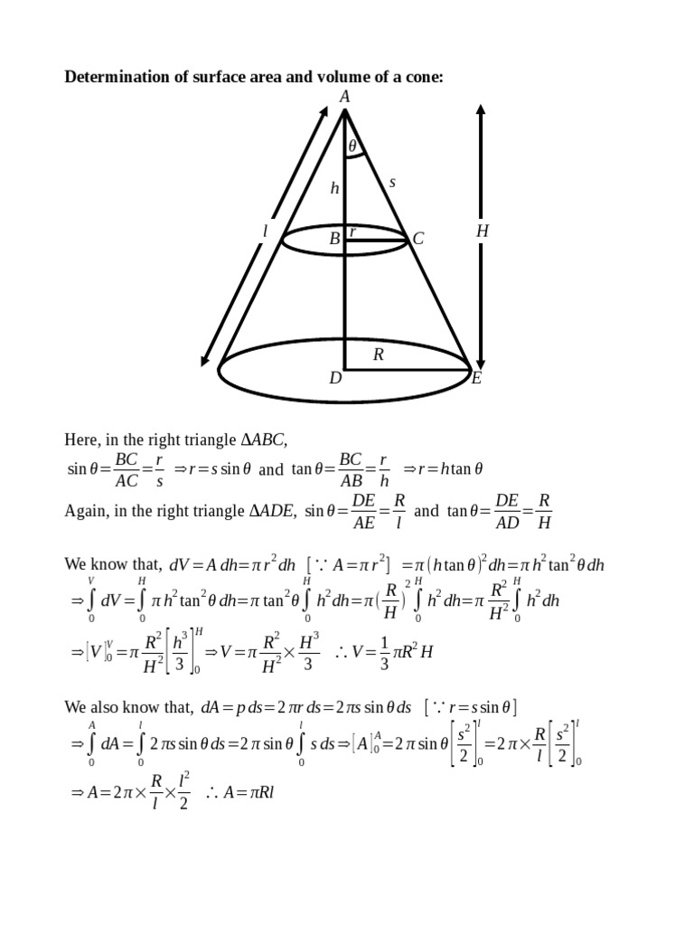 Cone | PDF
