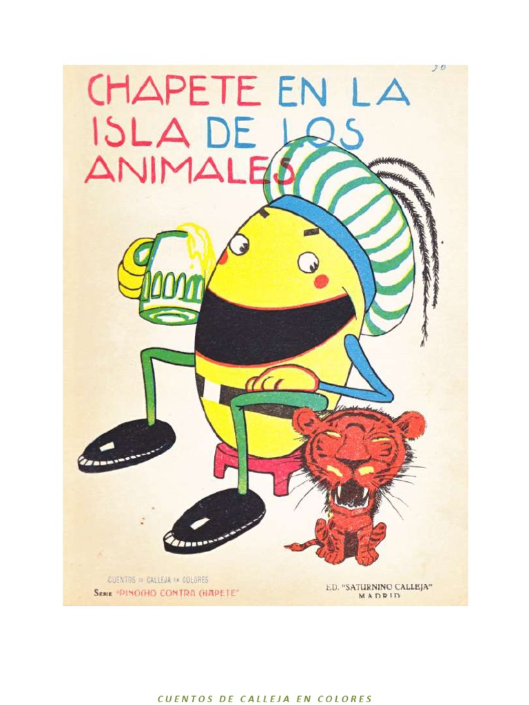 Chapete en La Isla de Los Animales (Saturnino Calleja) | PDF