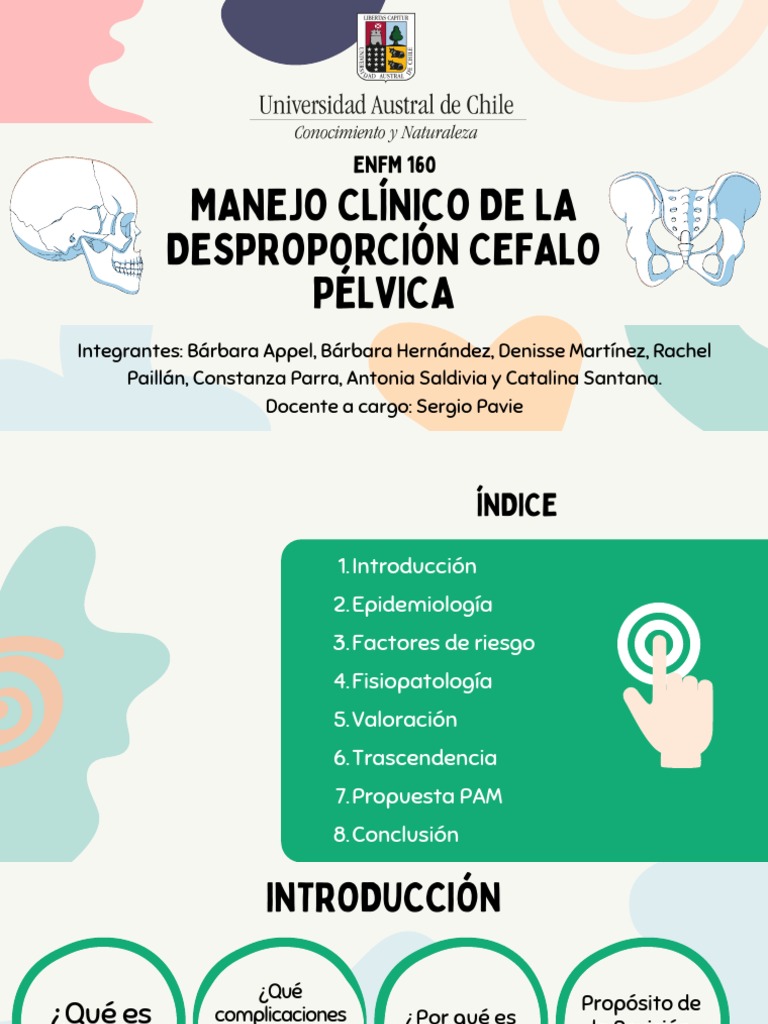 DCP Desproporción Cefalo Pélvica | PDF | Parto | Medicina