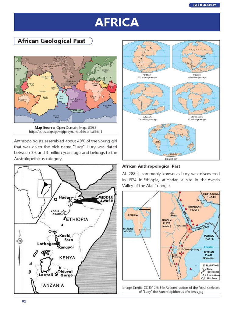 World Geography Africa Notes | PDF