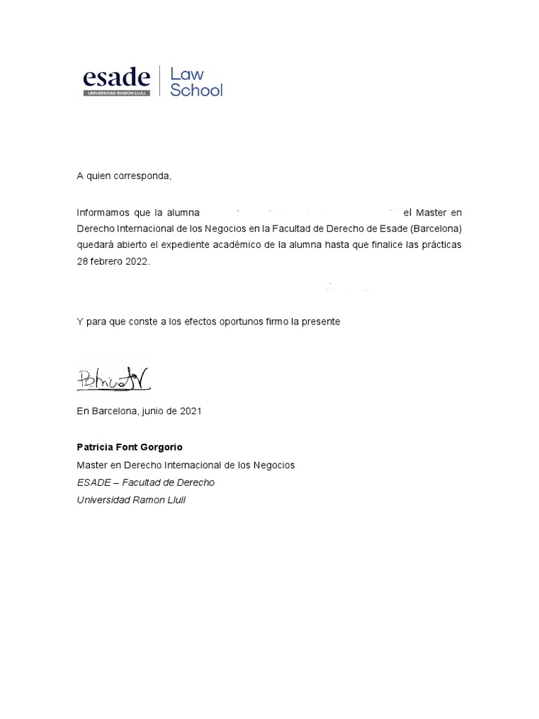 Modelo de Carta | PDF